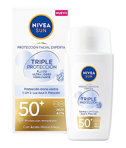 Descubre la protección total con NIVEA SUN Crema solar Triple ...
