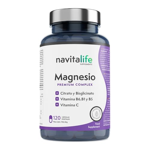 Magnesio Puro Avanzado 1545 mg - Citrato de Magnesio de Alta Absorción ...