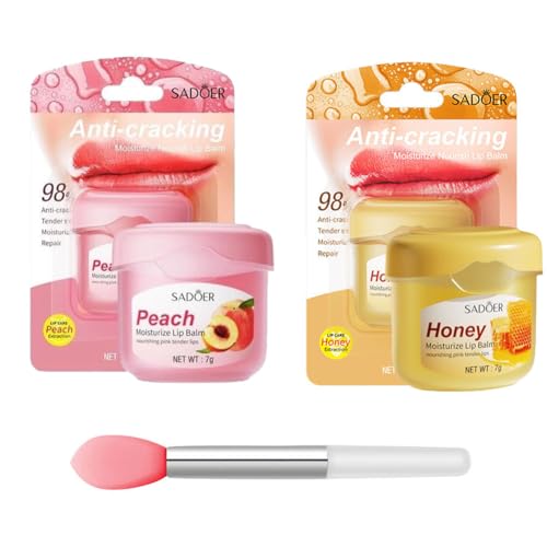 Máscara Labial Nocturna: 2 Piezas de Lip Sleeping Mask para el Cuidado ...