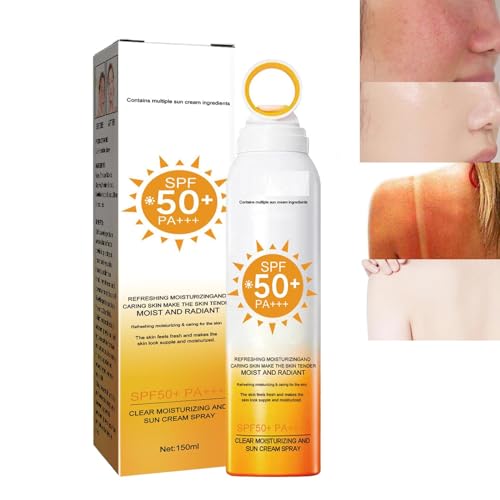 Protección Invisible SPF 50: Spray Protector Solar Transparente ...