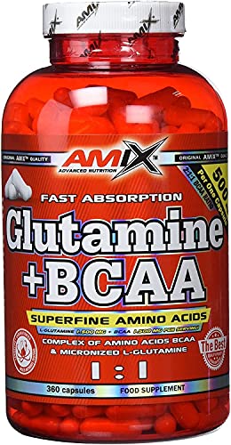 AMIX - Bcaa Glutamina - Potente suplemento para el rendimiento y la ...