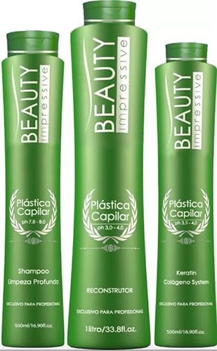 Plastica Capilar Beauty Impressive 3 passos: ¡Restaura y Revitaliza tu ...