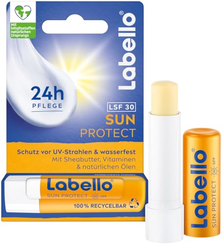 Protección y Cuidado Labial Bajo el Sol: Labello Sun Protect SPF 30 ...
