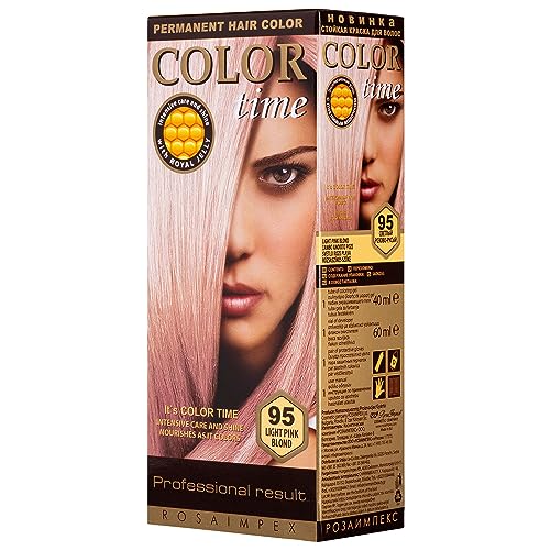 Revoluciona tu Look con COLOR TIME: Tinte Permanente en Gel Rubio ...