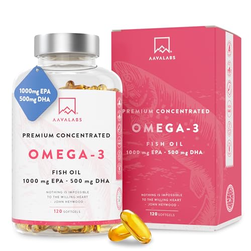 AAVALABS Omega 3 2000mg: La Potencia de la Salud en Cada Dosis Diaria ...