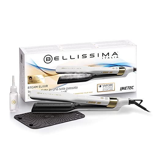 BELLISSIMA Imetec Steam Elixir: La Plancha de Pelo que Transforma tu ...