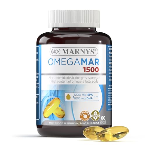 Omegamar 1500 MARNYS: Potente Suplemento de Omega 3 con DHA y EPA para ...